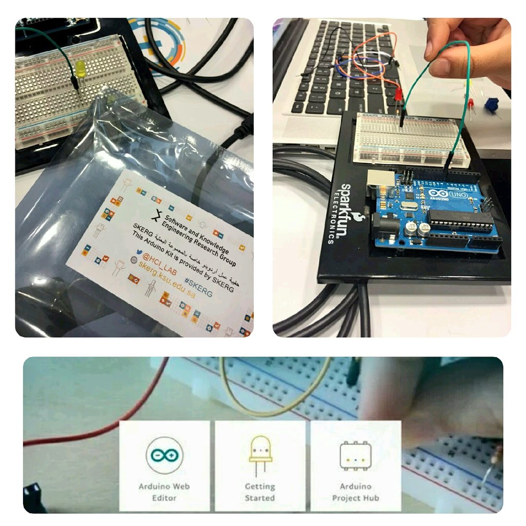 Train-the-Trainers Arduino Workshop at Princess Noura University – ArabWIC